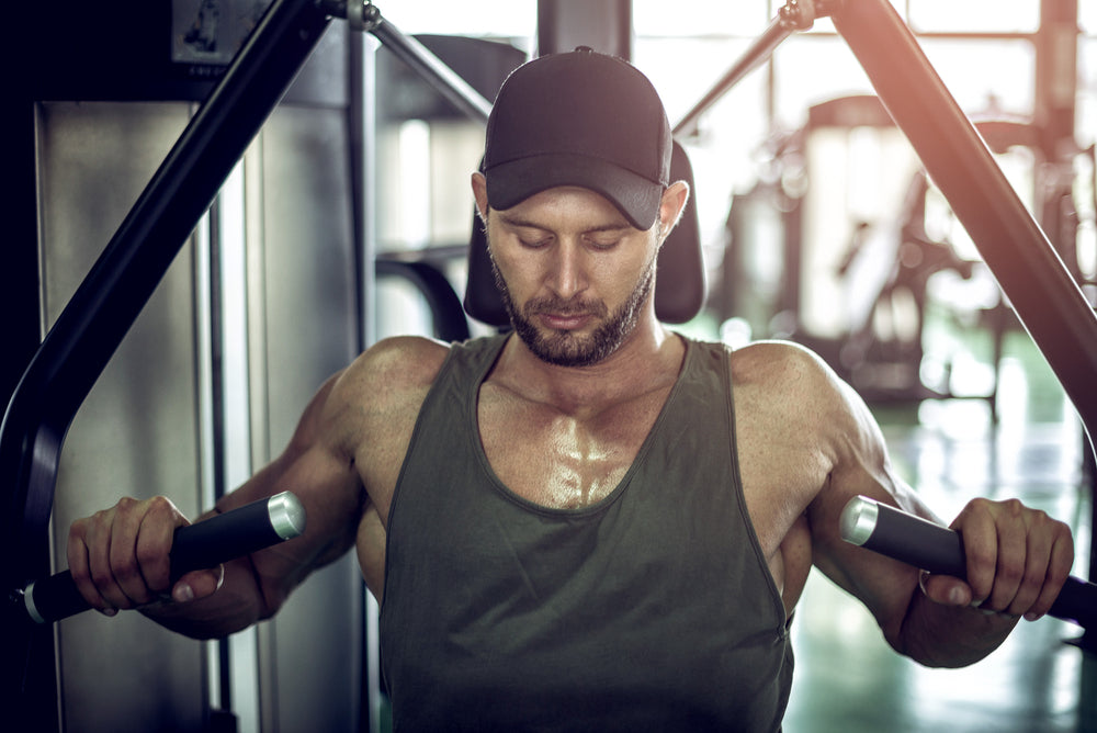 How To Do The Standing Chest Press (Form and Muscles Worked)? - Steel ...