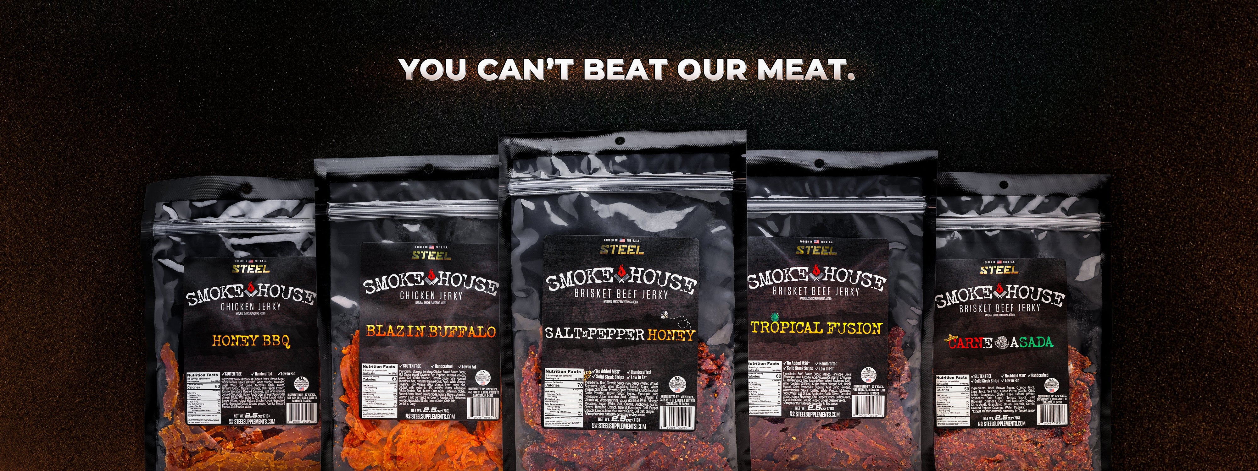 Steel Supplements - Forged in steel, Backed by science.