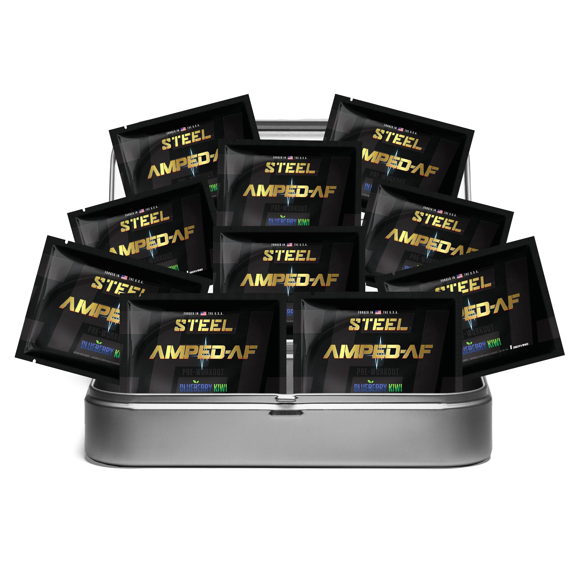 Amped-AF Sample Packets - Steel Supplements