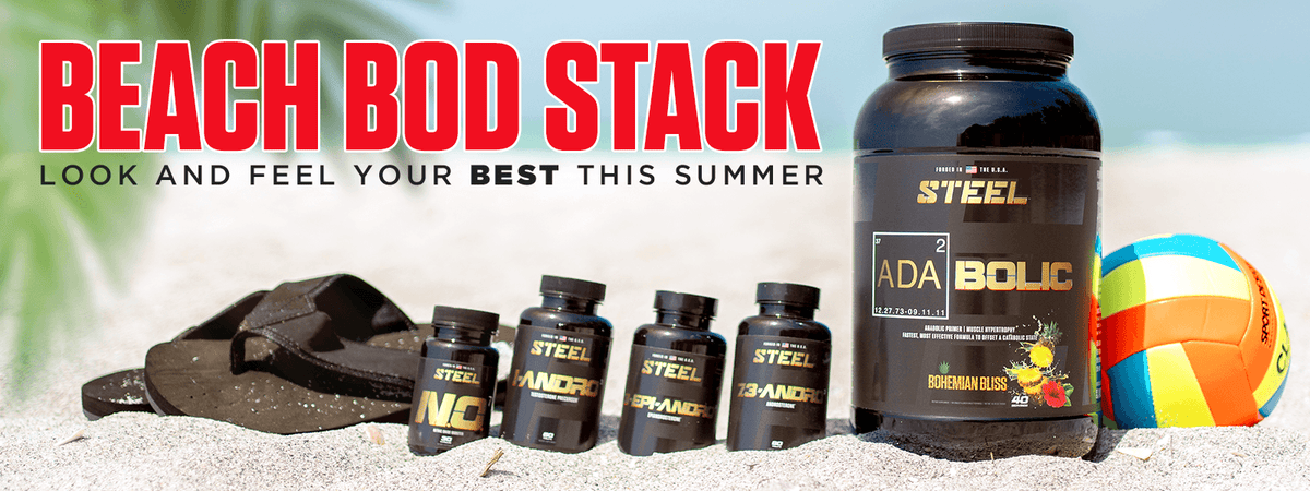 Steel Supplements - Forged in steel, Backed by science.