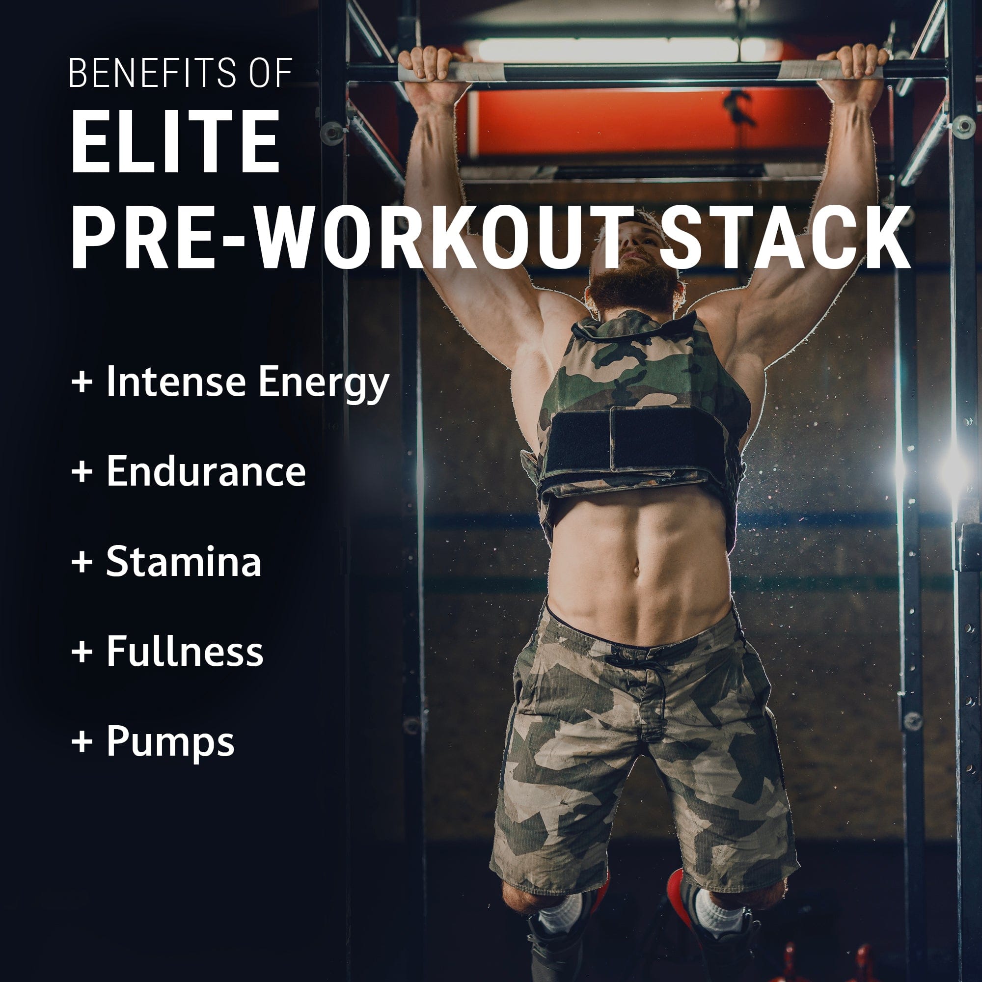 ELITE PRE-WORKOUT STACK - Steel Supplements