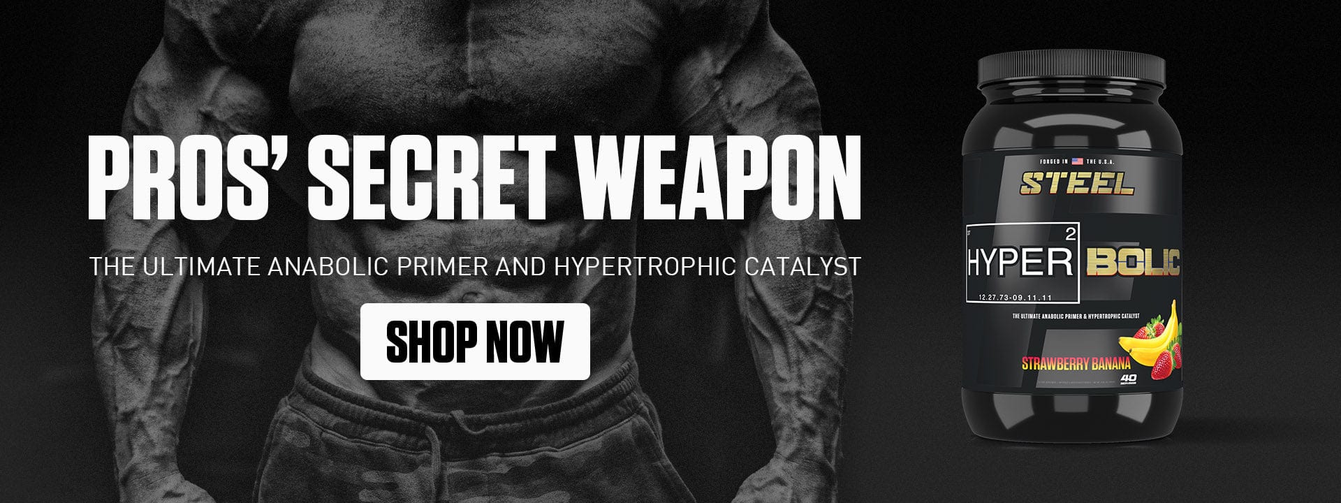 Steel Supplements - Forged in steel, Backed by science.