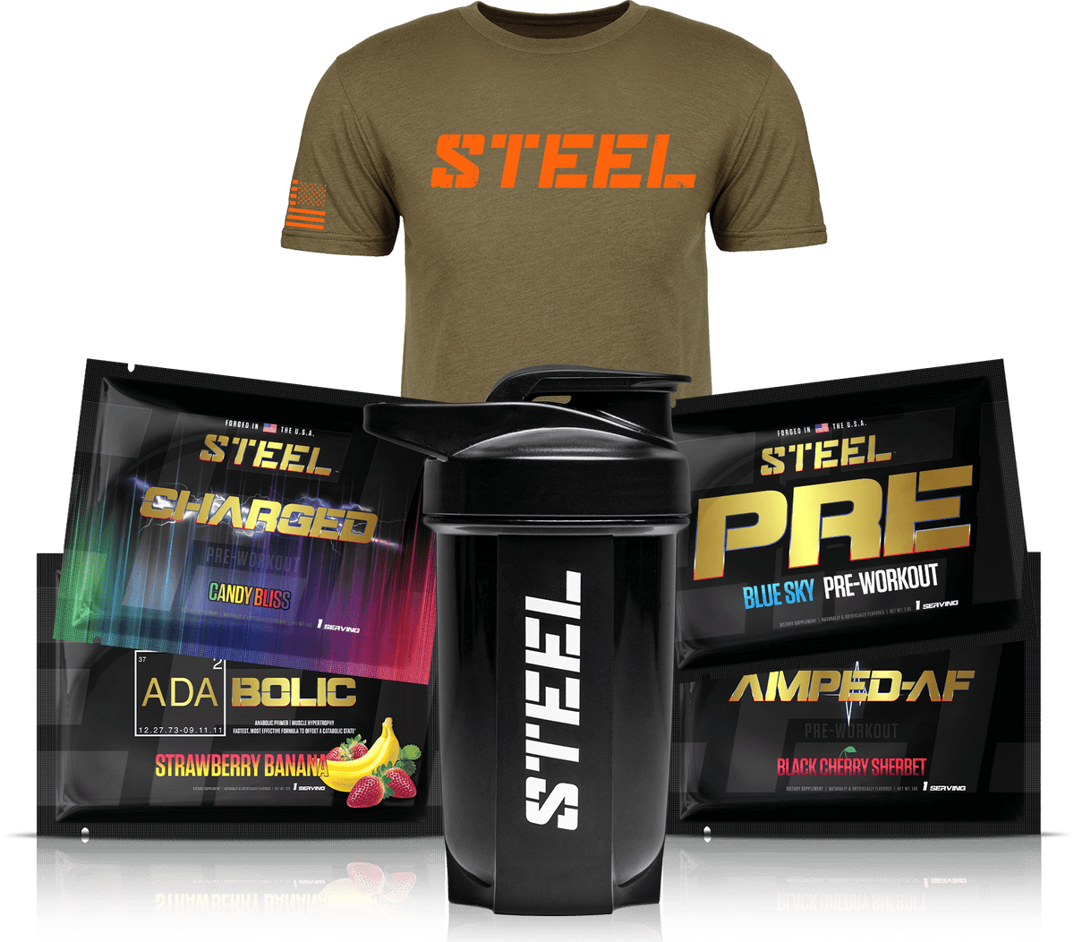 Pre-Workout Bundle - Steel Supplements