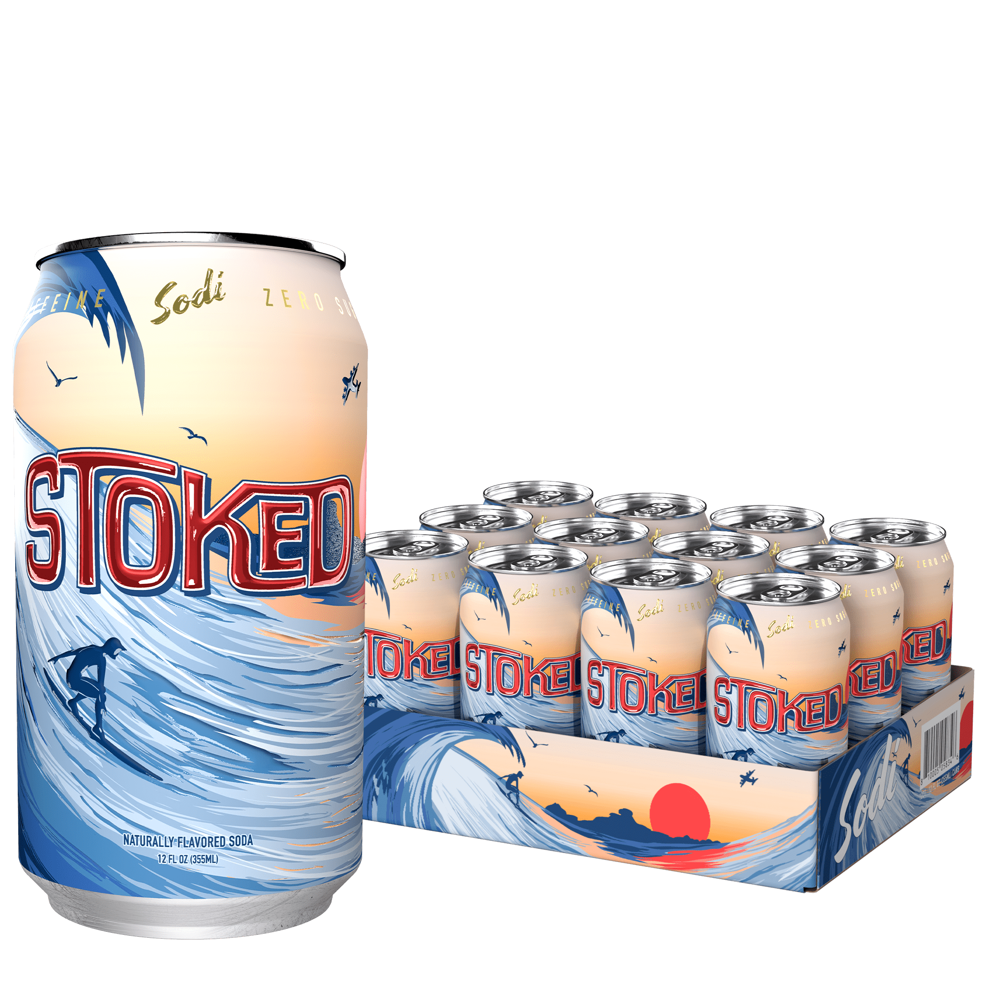 Sodi Pop - Case of 12 Cans - Steel Supplements