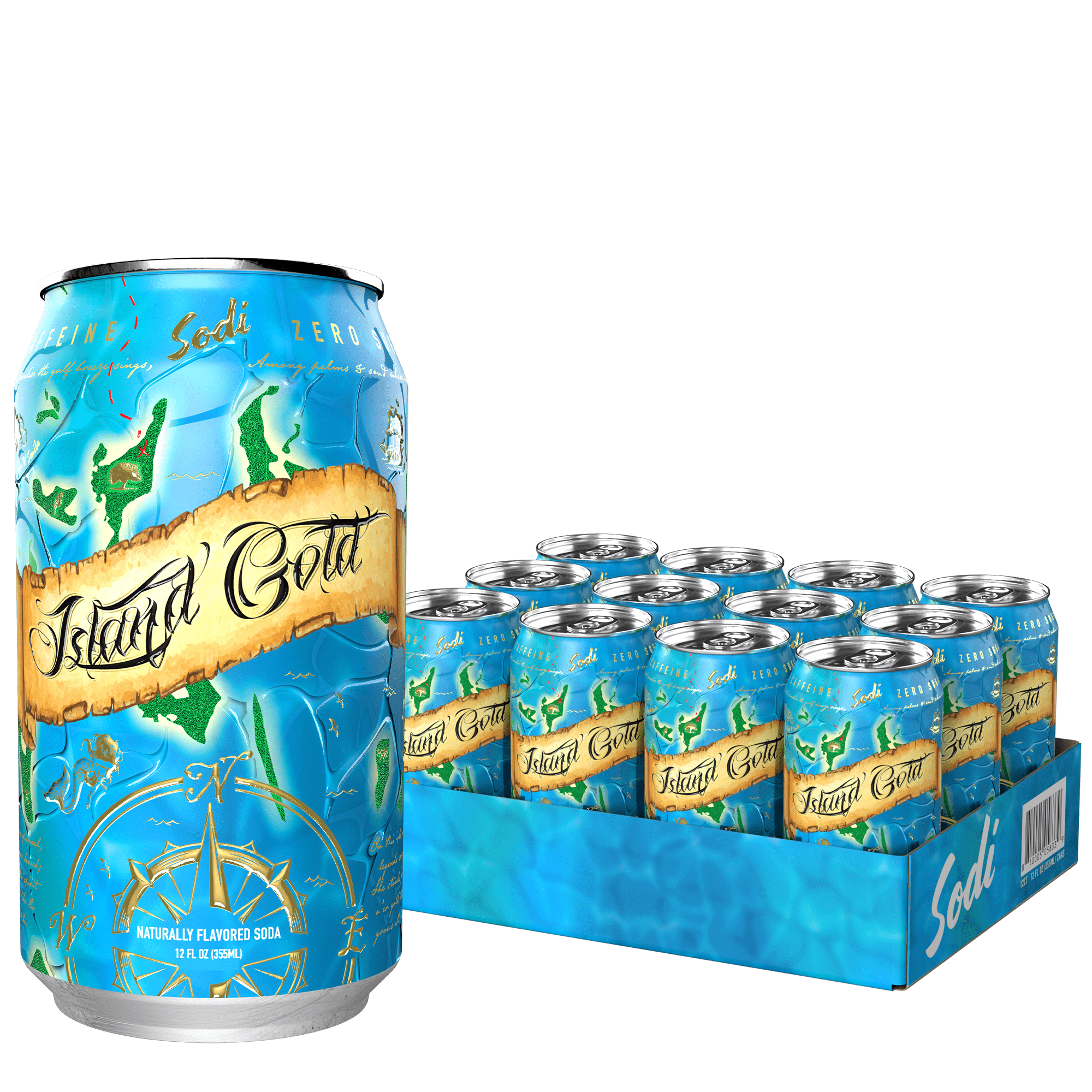 Sodi Pop - Case of 12 Cans - Steel Supplements