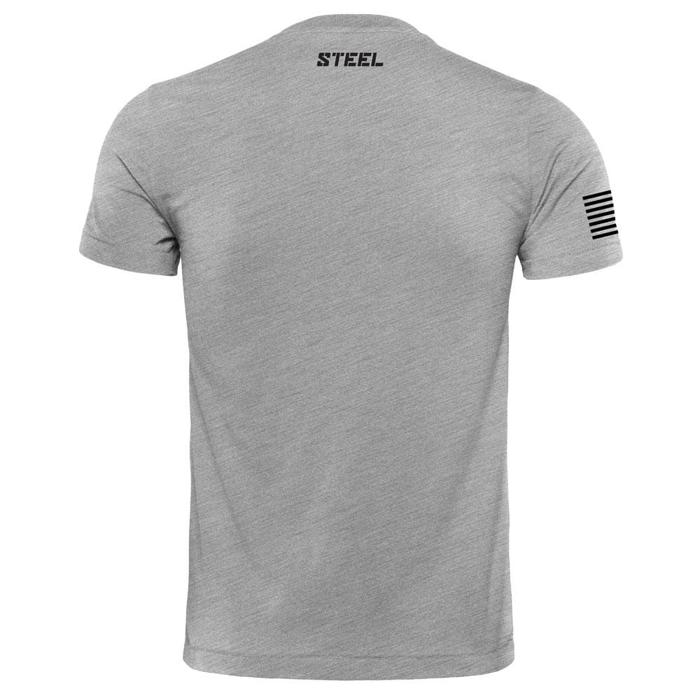 Steel Grey Alpha Performance T-Shirt - Steel Supplements